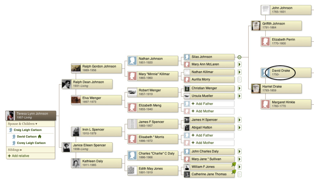 DAVID DRAKE (1750-?) – The History Tree